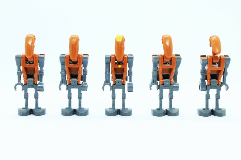 Lego Battle Droid Super Commando Pilot Security Droid Star Wars ...