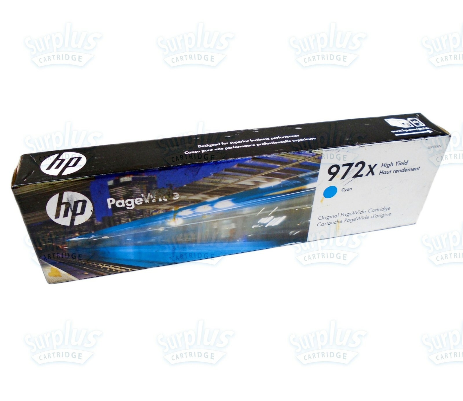 Genuine HP 972X High Yield Cyan Ink PageWide 577z 477dn 552dw 577dw ...