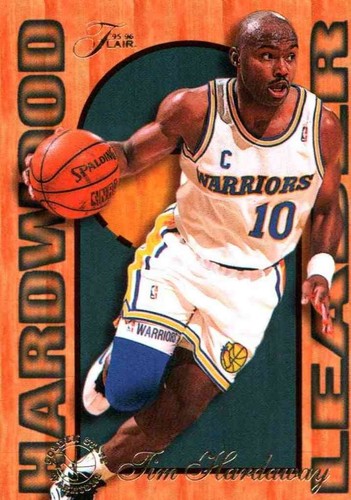 1995-96 Fleer - Flair Hardwood Leader #9 Tim Hardaway - Mint Card ...