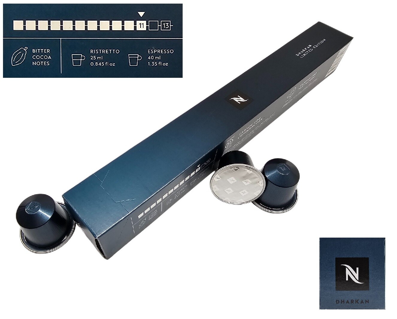 Nespresso CLASSIC Coffee Machine Capsules Pod Sleeve Full Flavour List ...