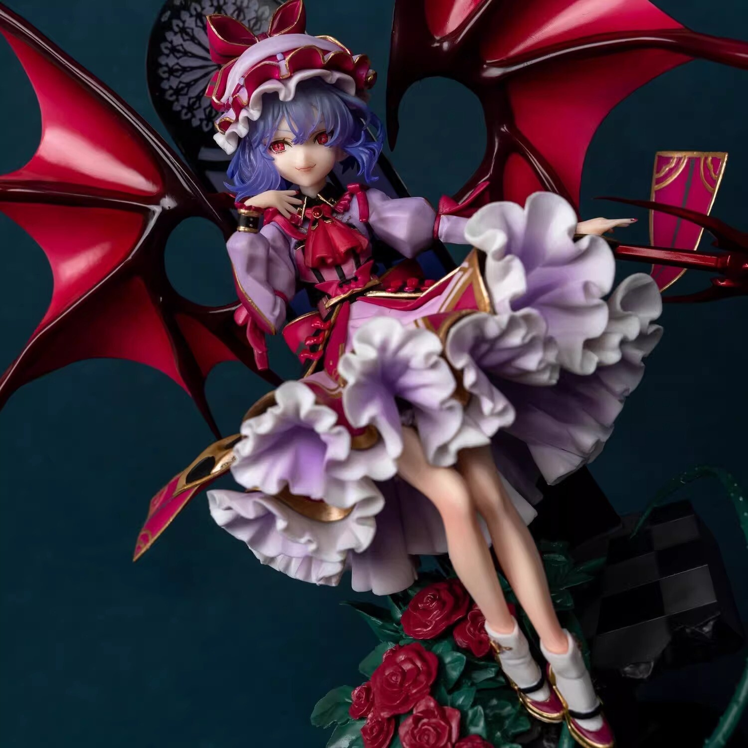 31cm TouHou Project Remilia Scarlet Figure Model Gk Statue Collectible ...