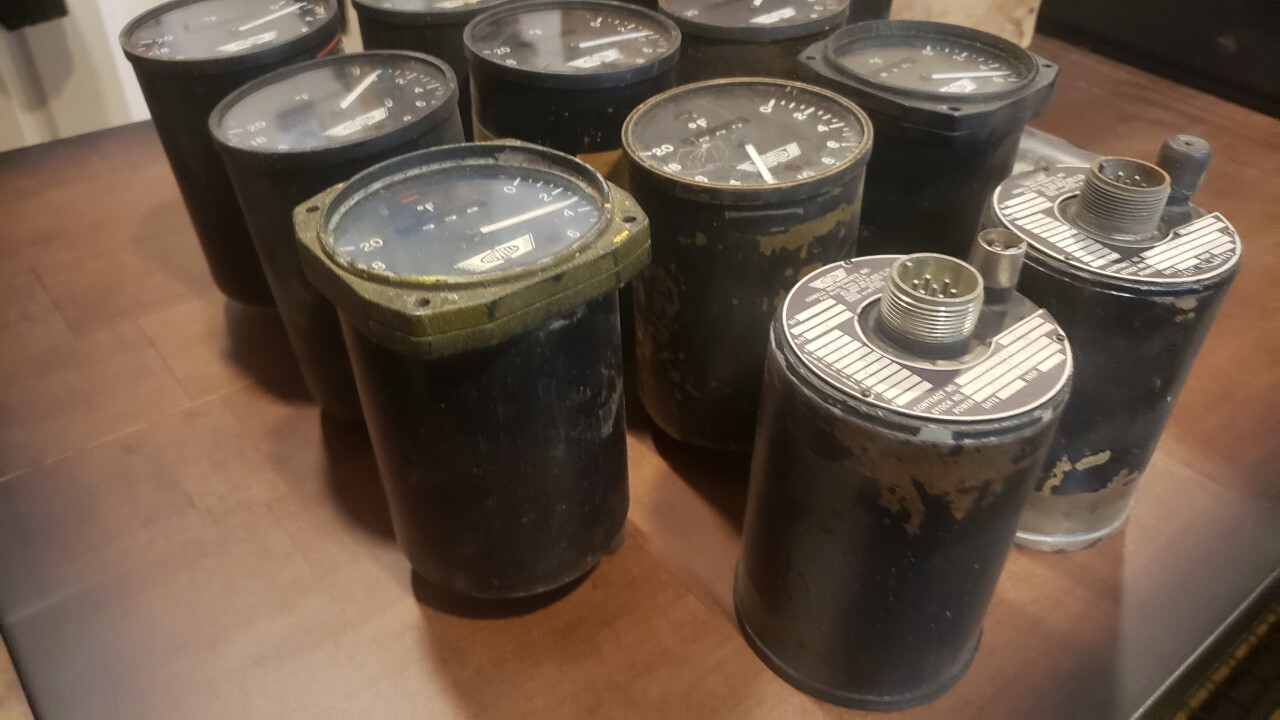 HOWELL INSTRUMENTS TEPMERATURE INDICATOR BH187R-34 6685-00-761-9312 T58 ...