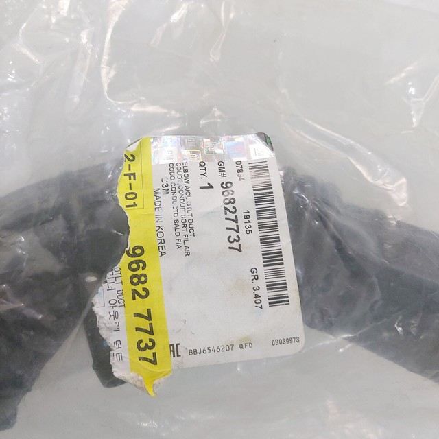 96827737 OEM Air Cleaner Hose Outer Diameter 65mm for Chevrolet Spark ...