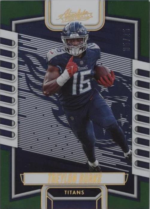 2023 Panini Absolute - Treylon Burks #79 Green Spectrum /25 for sale ...