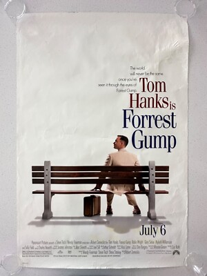 FORREST GUMP (1994) Original Authentic Movie Poster - D/S - 27x40 | eBay
