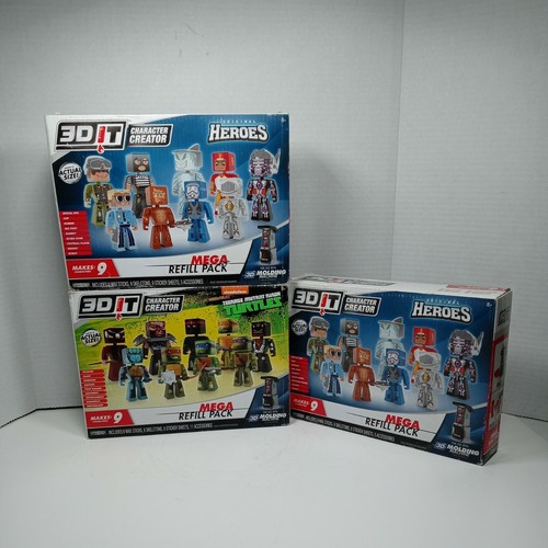 3DIT Character Creator Teenage Mutant Ninja Turtles, Original Heroes ...