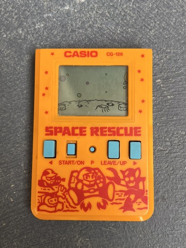 Casio Space Rescue (CG-126) Handheld Retro Vintage Game | eBay