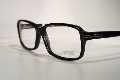 Black Plastic SKAGA Unisex Swedish Design Optical Glasses Frames ...