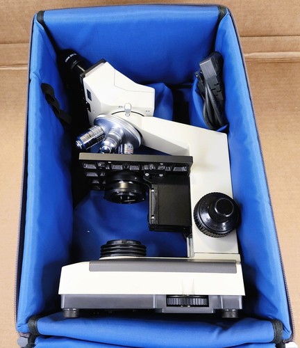 Olympus CHT / CH2 Laboratory Microscope with Soft Sided Carrying Case ...