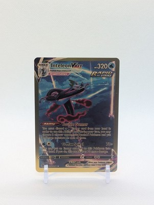 Pokemon🔥INTELEON VMAX 266/264🔥GOLD FOIL Custom Card🔥Fusion Strike🔥 | eBay
