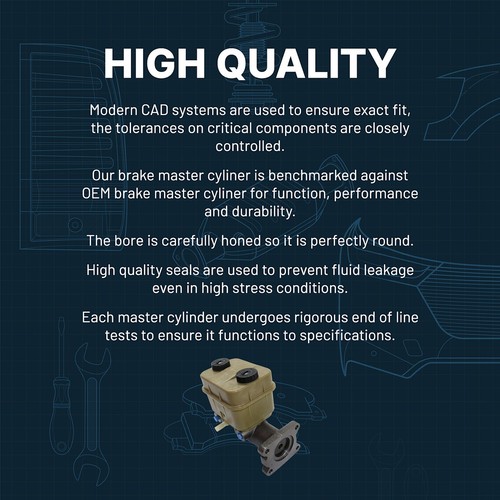 Brake Master Cylinder for Chevy Yukon Suburban Avalanche 19209249 GMC ...