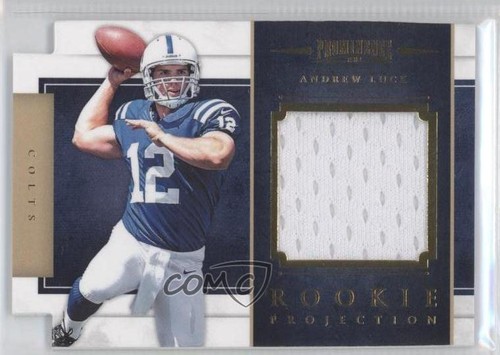 2012 Panini Prominence Rookie Projection Materials Die-Cut /299 Andrew ...