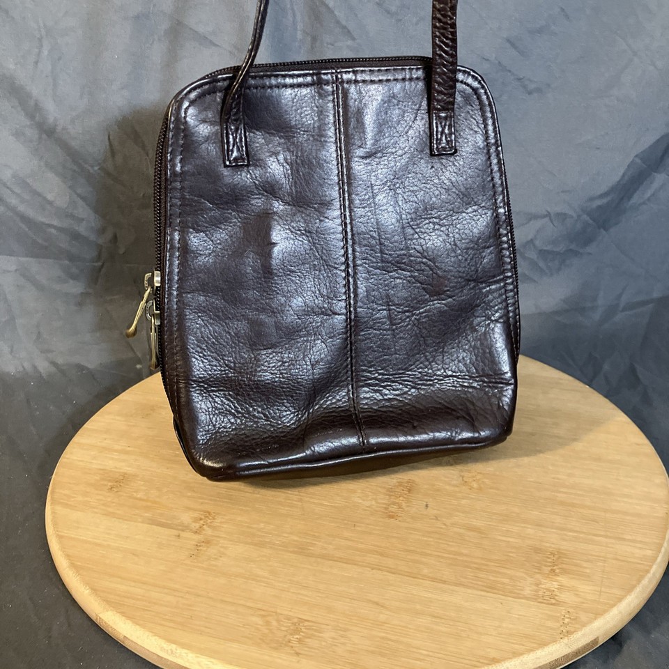 Le Donne Leather Telluride Crossbody Bag Purse in Brown | eBay