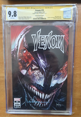 VENOM #35 200TH ISSUE MICO SUAYAN TRADE VARIANT SS CGC 9.8 | eBay