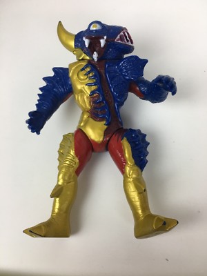 Goo Fish Power Rangers Villain Monster Bandai 1993 Blue & Gold 7” Rare ...