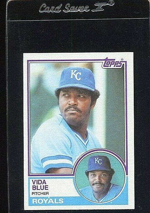 1983 TOPPS #570 VIDA BLUE KANSAS CITY ROYALS | eBay