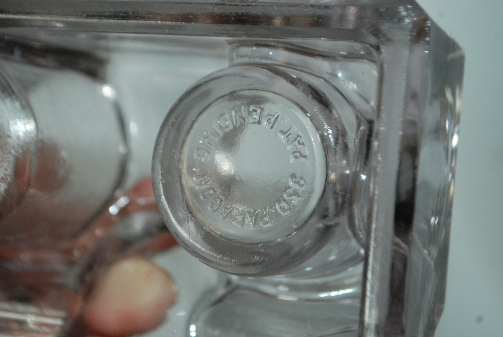 Vintage Frank A. Weeks Paragon Inkwell | eBay