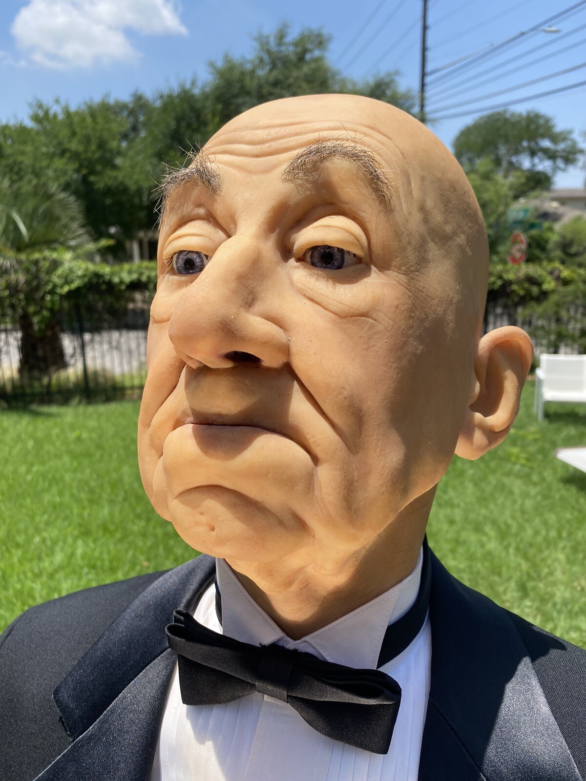 Tom Kuebler life Size sculpture "Curley the Butler" #125 of 200 Faux ...