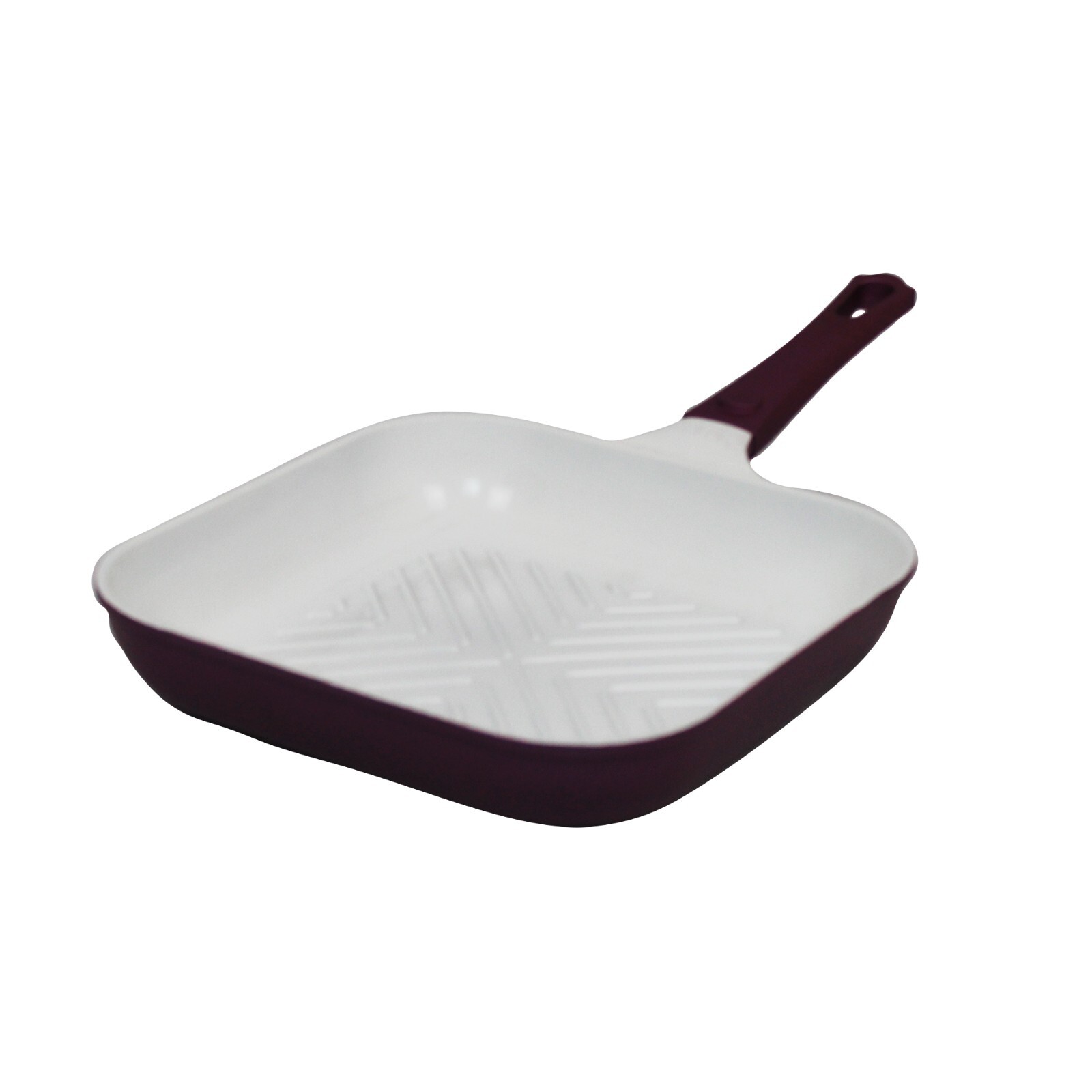 Rammento Square Ceramic Frying Pan 28cm High Temperature Non-Stick ...