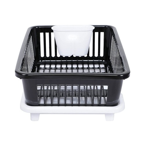 Simple Plastic Drying Rack Utensils Tools Color Black & White For ...