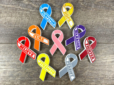 Cancer Awareness Month Color Ribbon Magnets - $1 Donated Per Magnet ...