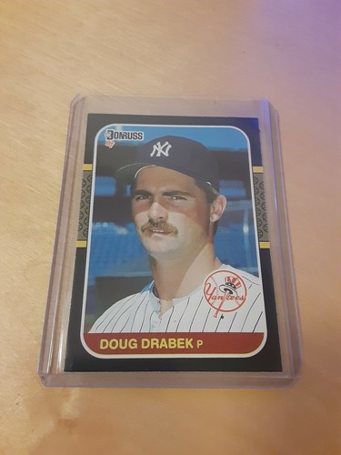 1987 Donruss #251 DOUG DRABEK New York Yankees Rookie Baseball Card ...