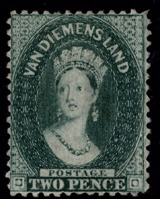 1864 2d green chalon h/m w/m mint very rare n/g high value stamp | eBay ...