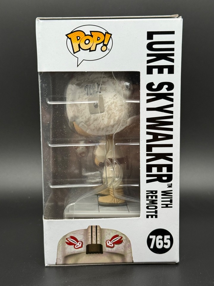 Star Wars Luke Skywalker with Remote Funko Pop! Vinyl Figure #765 ...