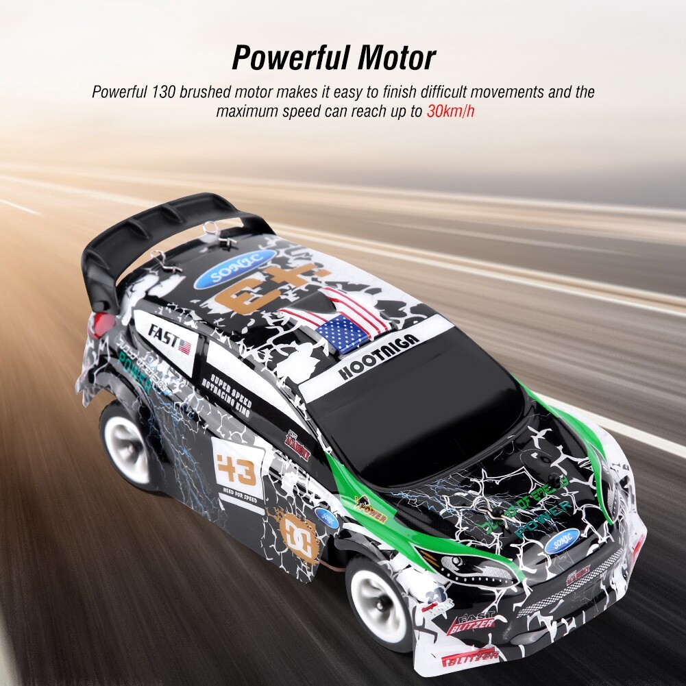 Wltoys K989 RC Car 1:28 4WD Off-road 2.4G Remote Control 30km High ...