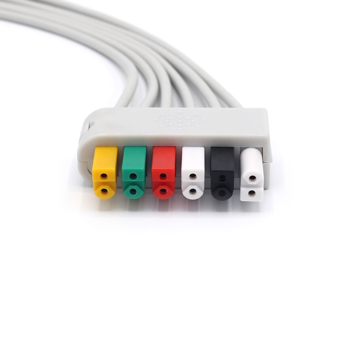 Drager-Siemens Compatible 6 leads ECG Cable Pinch IEC ECG leadwire ...