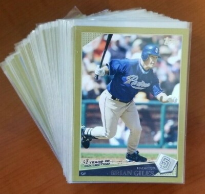 2009 Topps Baseball Gold Parallel Singles #'d /2009 - You Pick the Card ...