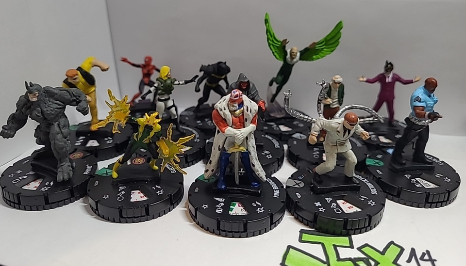 Heroclix EARTH X CUR Set 001 - 048 No Primes BONUS STARTER SET & 3 ...