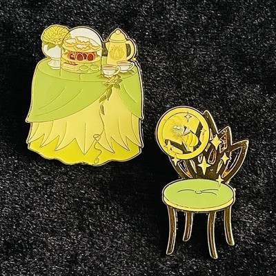 Loungefly Princess Tea Party Tiana Table Chair Set Mystery Boxlunch ...