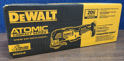 Dewalt DCS354B - ATOMIC 20V Cordless Brushless Oscillating Multi Tool ...