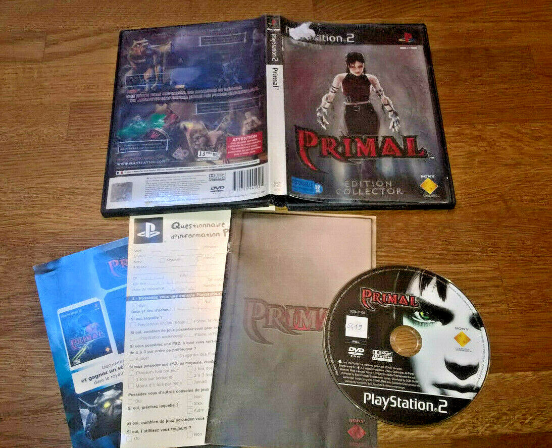 Primal Edition Collector PlayStation 2 PAL - Prix - Photo - Présentation