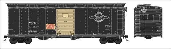 Bowser 42707 40' Single-Door Boxcar CRR - Clinchfield #5425 (Clay ...