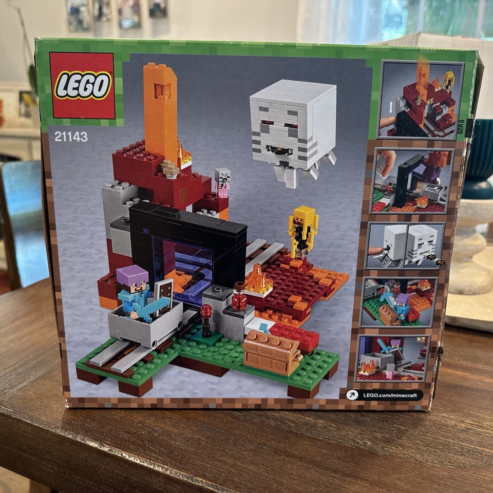 LEGO Minecraft: The Nether Portal (21143) 673419281553 | eBay