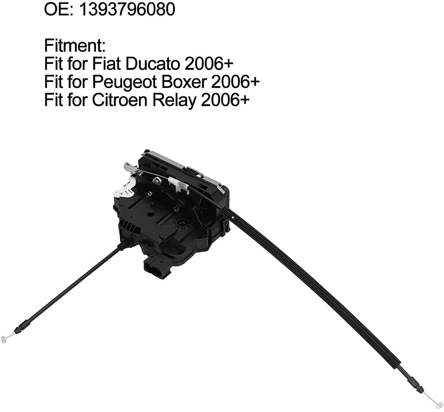 REAR DOOR LOCK MECHANISM FOR FIAT DUCATO CITROEN RELAY PEUGEOT BOXER ...