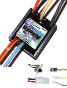 ESC MTRONIKS Electronic Speed Controller RC Boats VIPER MARINE 25A Plug ...