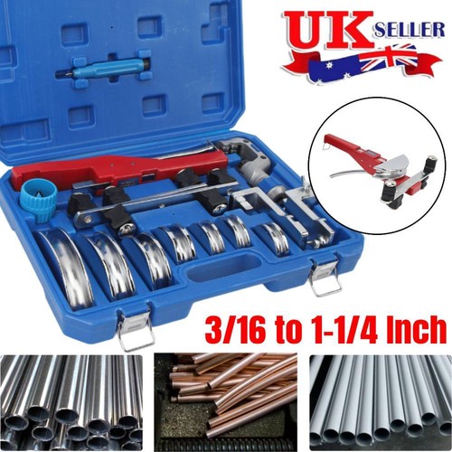 Compact Tubing Bender Multiple Sizes Bending Heads 3/16 to 1‑1/4 Inch ...