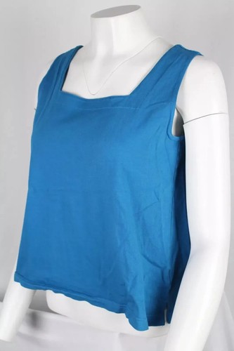 Fresh Produce Women's Boxy Tank Top Size XS Seaport Blue 118531 | eBay