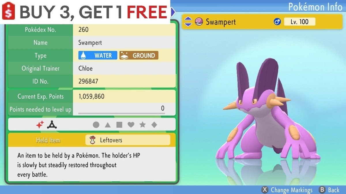 Shiny Swampert Pixelmon