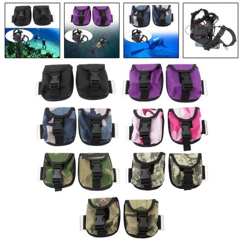 Scuba Diving Spare Weight Belt Pocket with Quick Release Buckle Diving ...