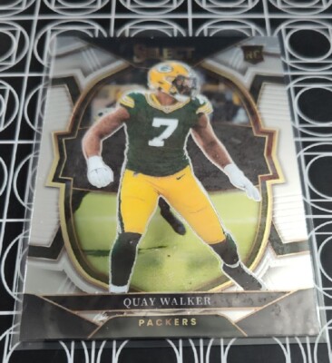 QUAY WALKER PACKERS 2022 PANINI SELECT CONCOURSE ROOKIE RC CARD NUMBER ...