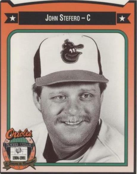1991 All-Time Baltimore Orioles Team Issue - John Stefero #435 for sale ...
