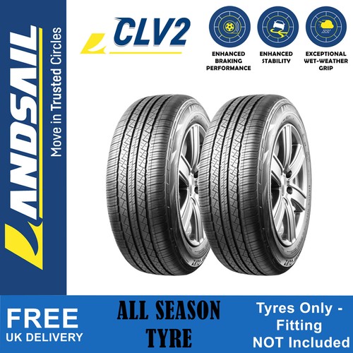 Landsail 225/60/R17 Tyres x2 225 60 17 99H CLV2 All Season EB Rated ...