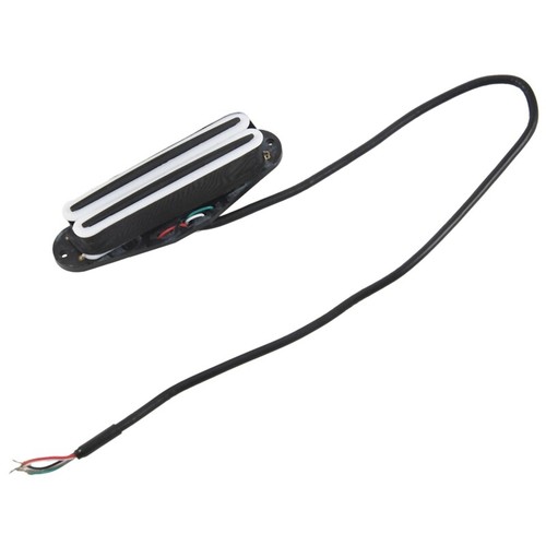 Dups for ST Tele Strat Squier Electric Guitar,silver body with black ...