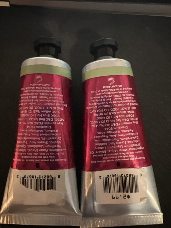 *New*SWEET CANDY DREAMS ~ TRAVEL HAND CREAM 2PK ~ SimplePleasures - 3oz ...