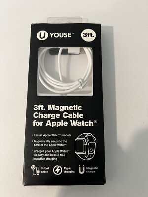 *BRAND NEW* Youse 3ft Magnetic Apple Watch Charger | eBay