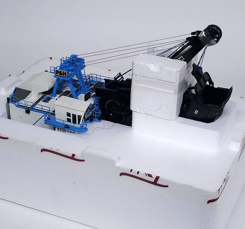 P&H 4100XPB Series 72-Yard Mining Shovel Large Dipper Diecast Model ...